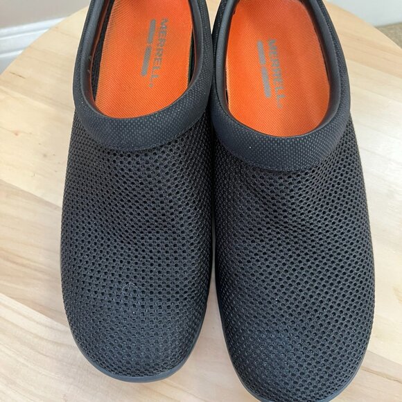 Merrell | Shoes | Merrell Womens Black Primo Breeze Mesh Slides Clogs ...